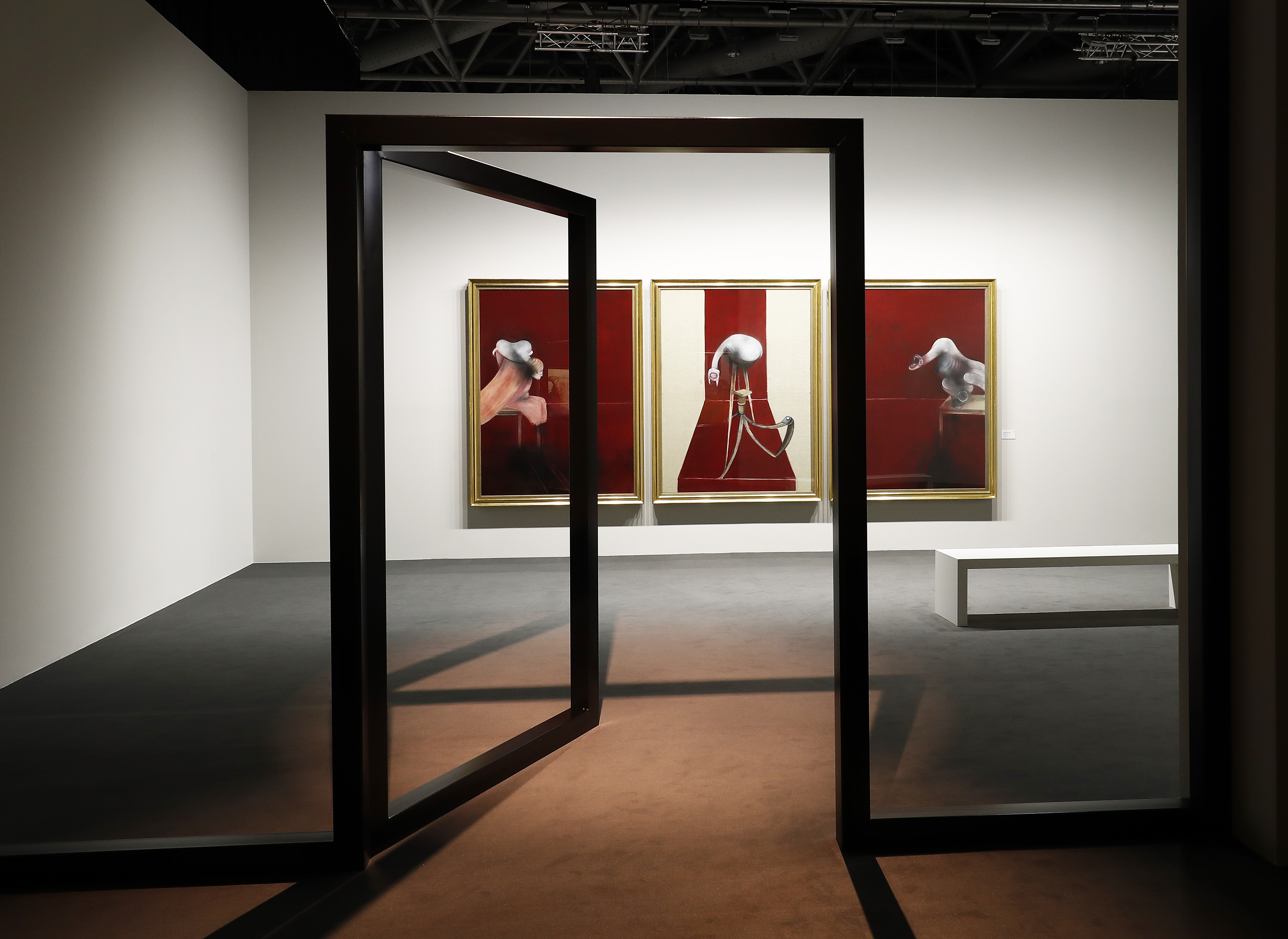 Installation shot from Francis Bacon, Monaco and French Culture Le ...